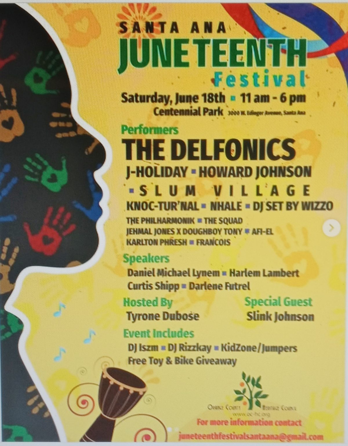 Inaugural Santa Ana Juneteenth Festival – Harlen "Lamb" Lambert